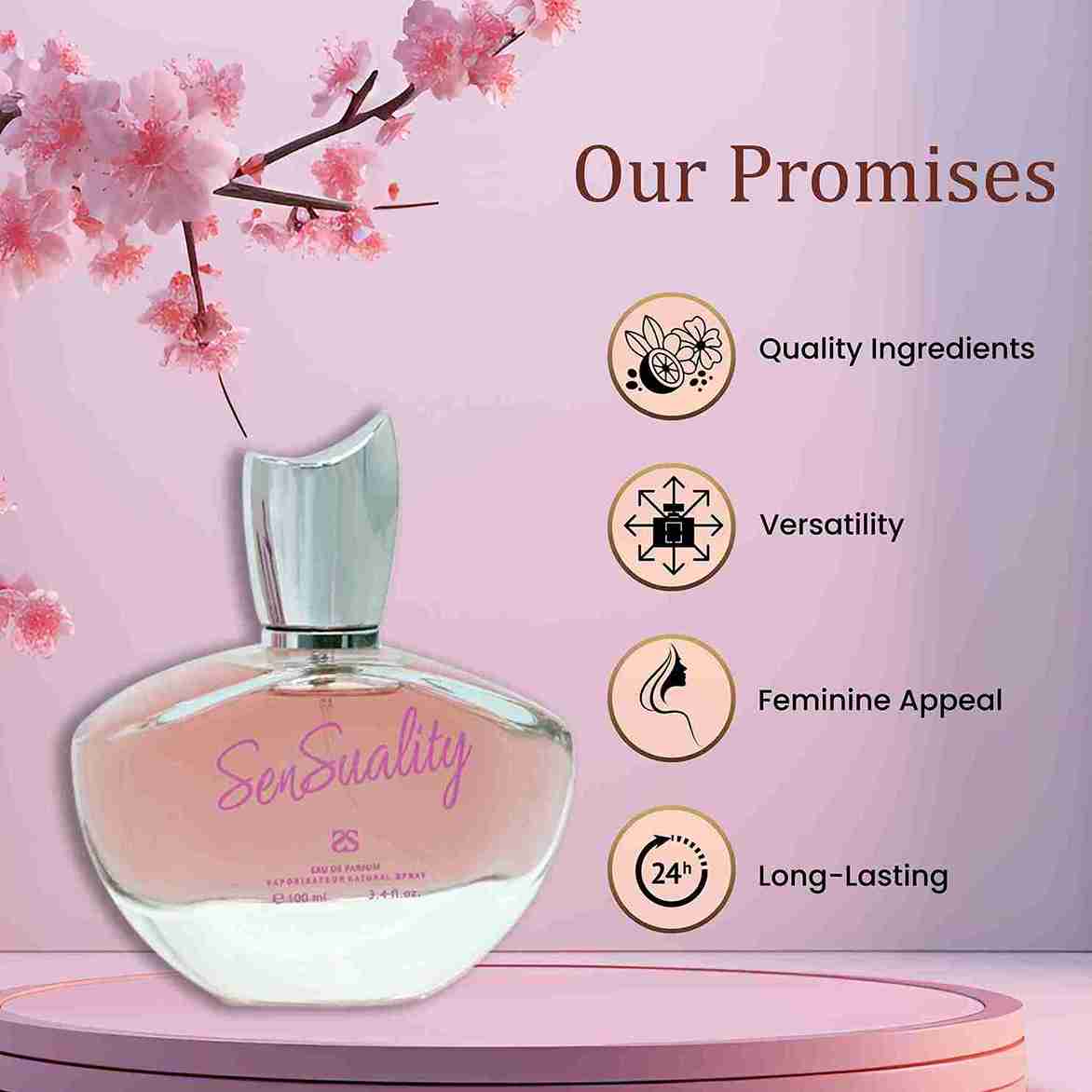 Sensuality by Symphony Eau De Parfum, 100ml 3.4oz, Inspired by Sensual ...