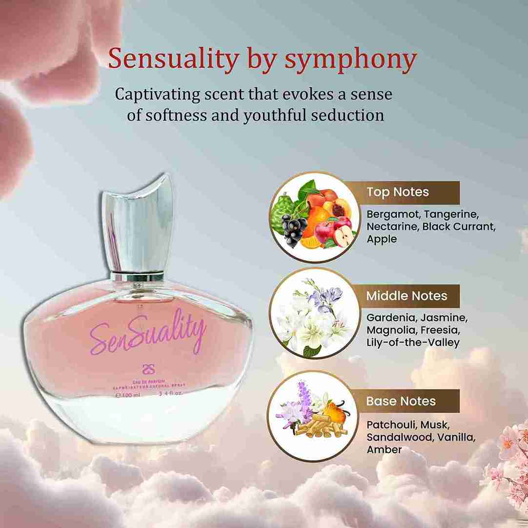 Sensuality by Symphony Eau De Parfum, 100ml 3.4oz, Inspired by Sensual ...